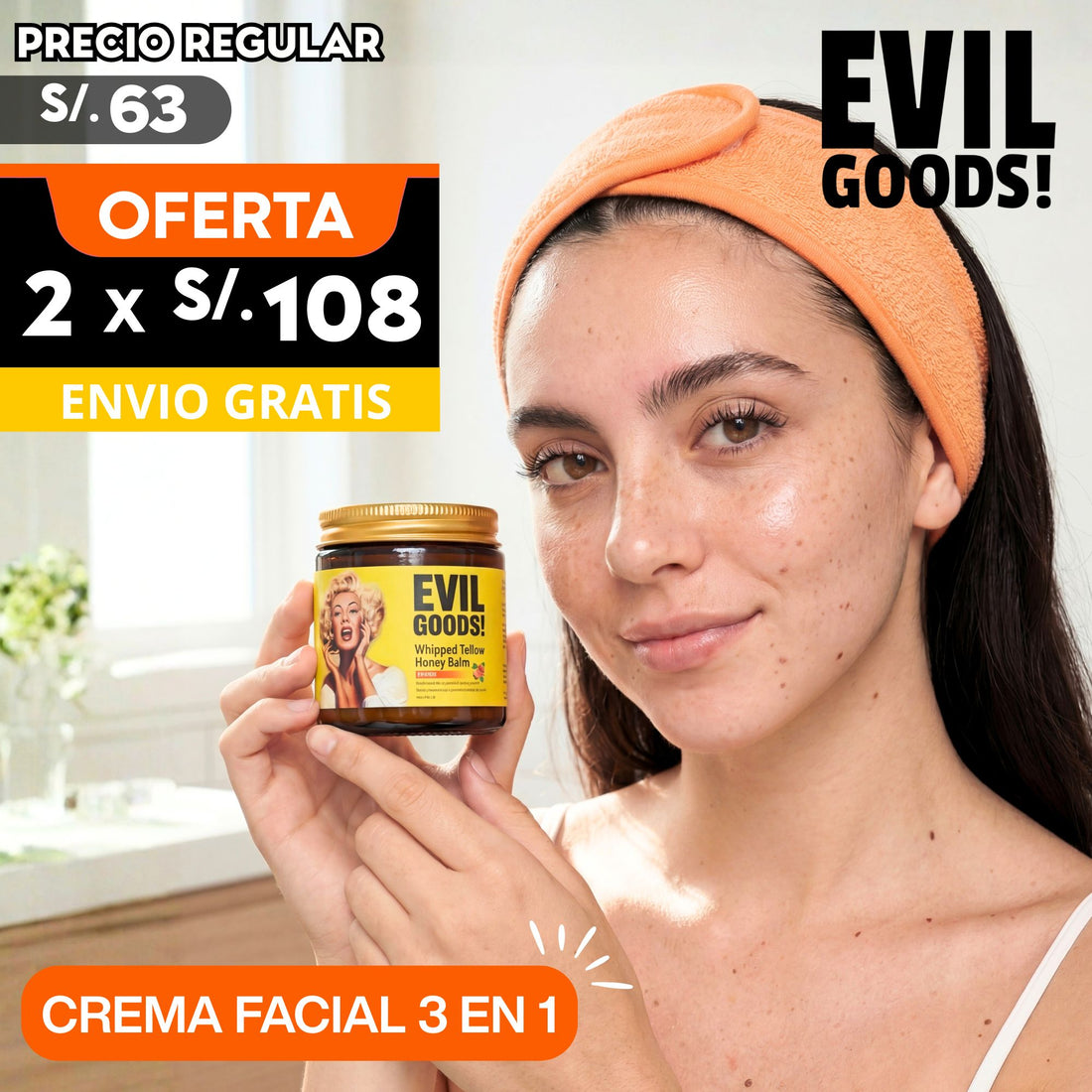EVIL GOODS - Crema de Sebo de Res y Miel de Manuka (50g) – BI-Shop